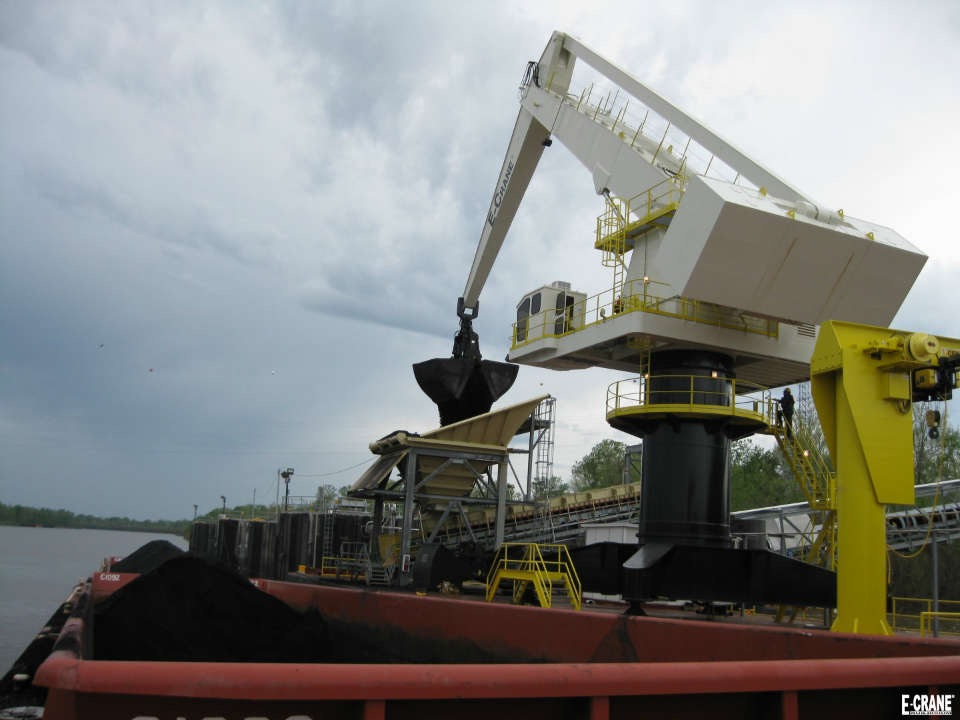E-Crane Floating Bulk Handling Terminals - E-Crane